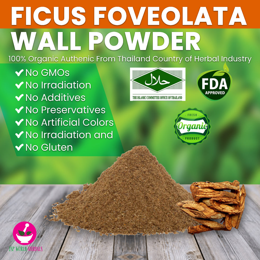 Ficus foveolata Wall Powder | No GMOs, No Irradiation | 100% Organic ...
