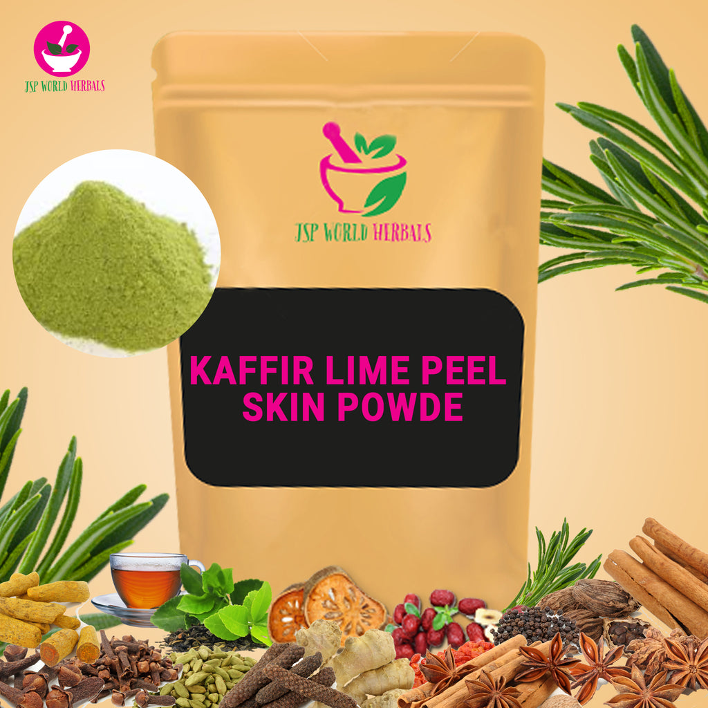 Kaffir Lime Peel Skin Powder | Premium Food Grade Supplement, No GMOs ...