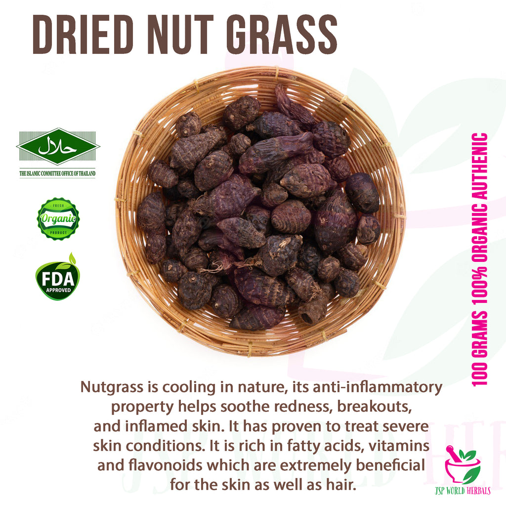 Dried Nut grass | Anti-inflammatory property helps soothe redness ...