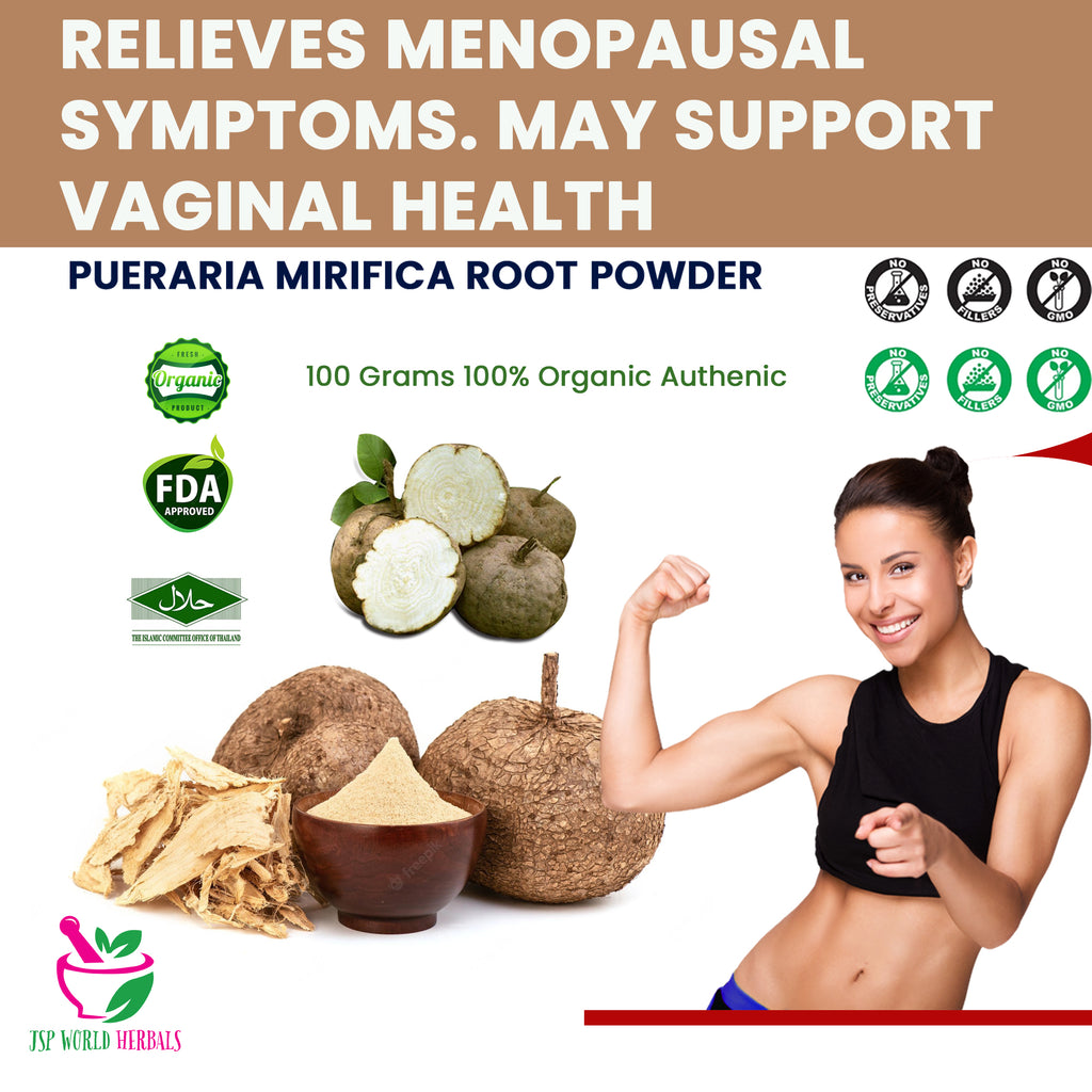 Pueraria Mirifica root Powder | Improves Antioxidant Activity | No GMO ...