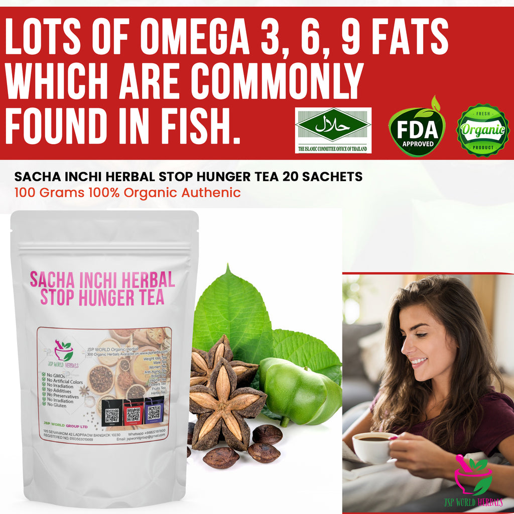 Sacha Inchi Herbal Stop Hunger Tea | Increased weight loss | No GMOs ...