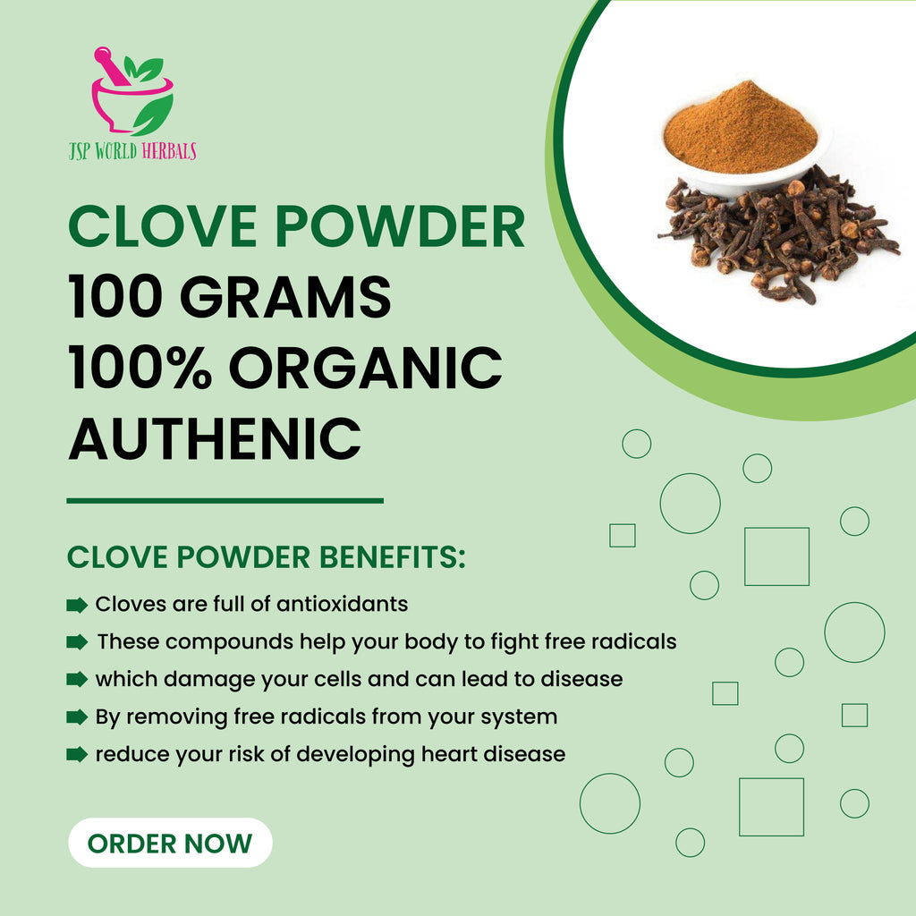 Clove Powder | Thailand Origin, Vegan Friendly – JSP World Herbals