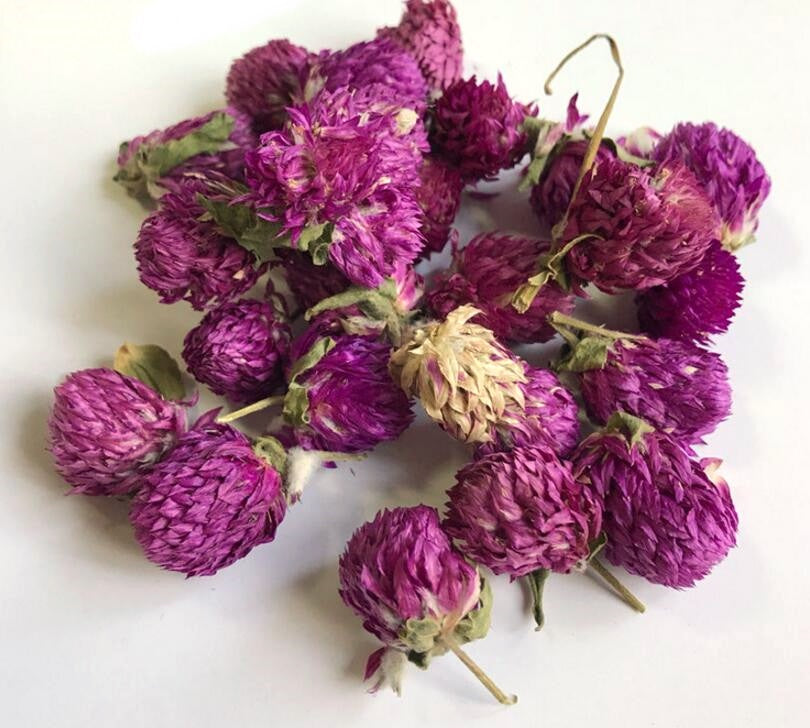 Dried Globe Amaranth Flower Tea | No GMOs, | 100% Organic Authenic ...